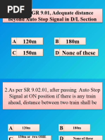 SCR Signalling Booklet V1.1 | PDF | Train Station | Rail Transport