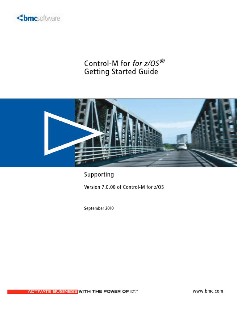 Control-M for ZOS - 2 Getting Started Guide | PDF | Trademark ... Control-M for ZOS - 2 Getting Started Guide | PDF | Trademark ...