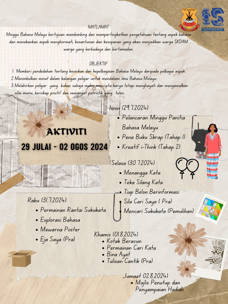 Poster Minggu BM | PDF