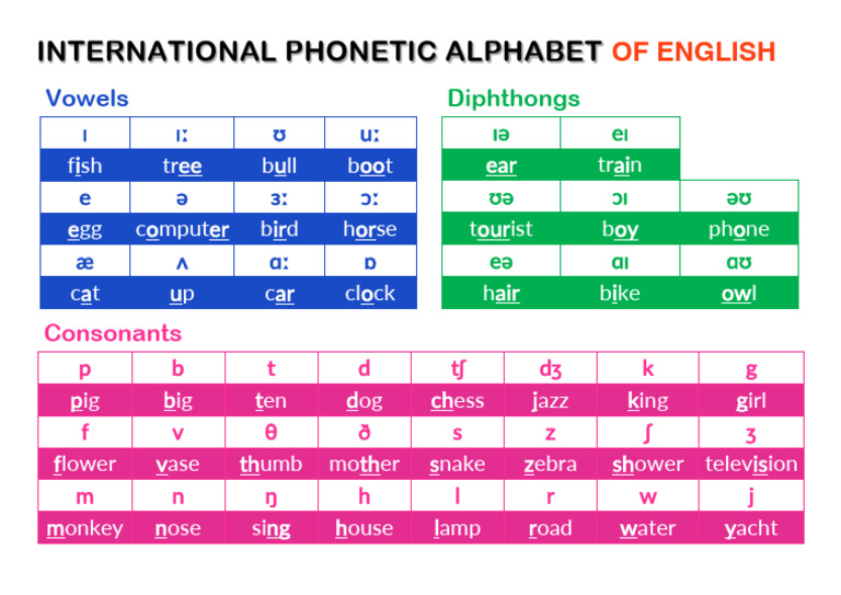 English IPA Guide | PDF