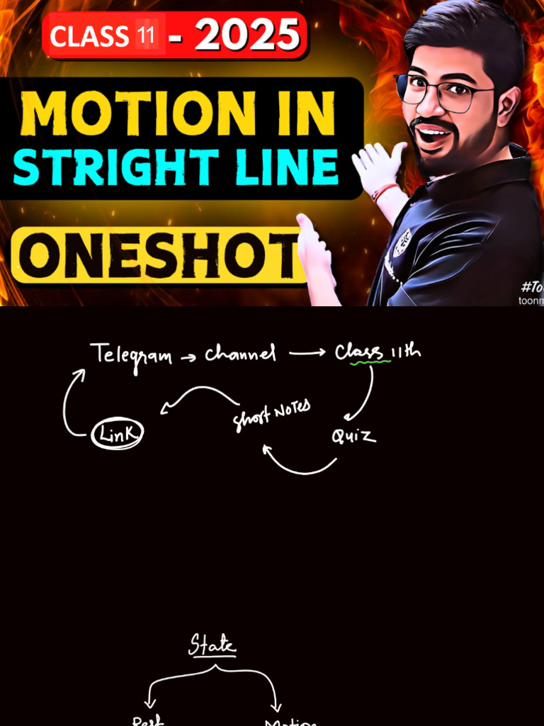 2025 Motion in Straight Line | PDF