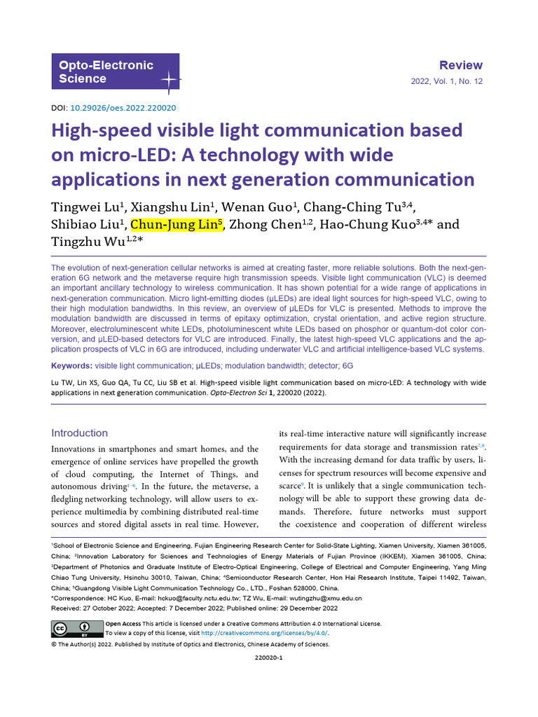 40-2022-High-Speed Visible Light Communication Based On micro-LED - A ...