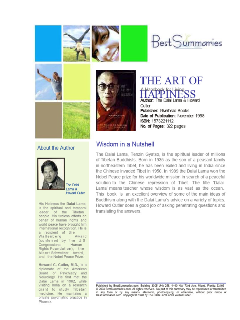 The Art of Happiness | PDF | 14th Dalai Lama | Mind