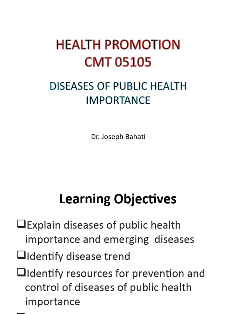 Public Health Disease Control Strategies | PDF | Public Health ...