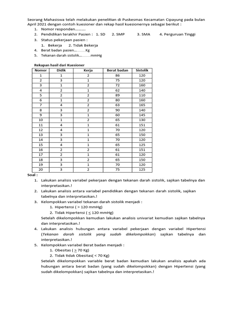 Latihan Soal Metlit | PDF