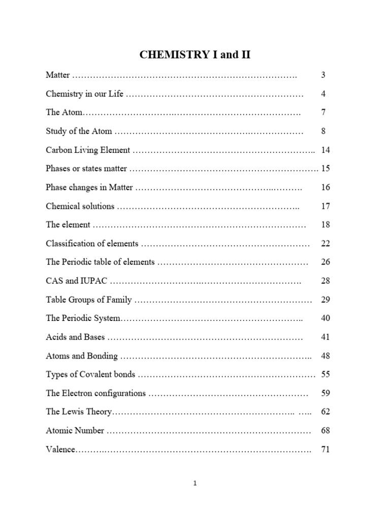 Science 10 Chemistry 2023 | PDF | Chemical Elements | Chemistry