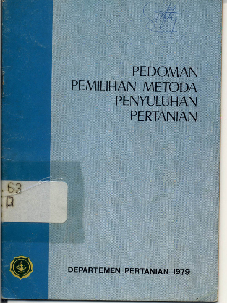Pedoman Pemilihan Metoda | PDF