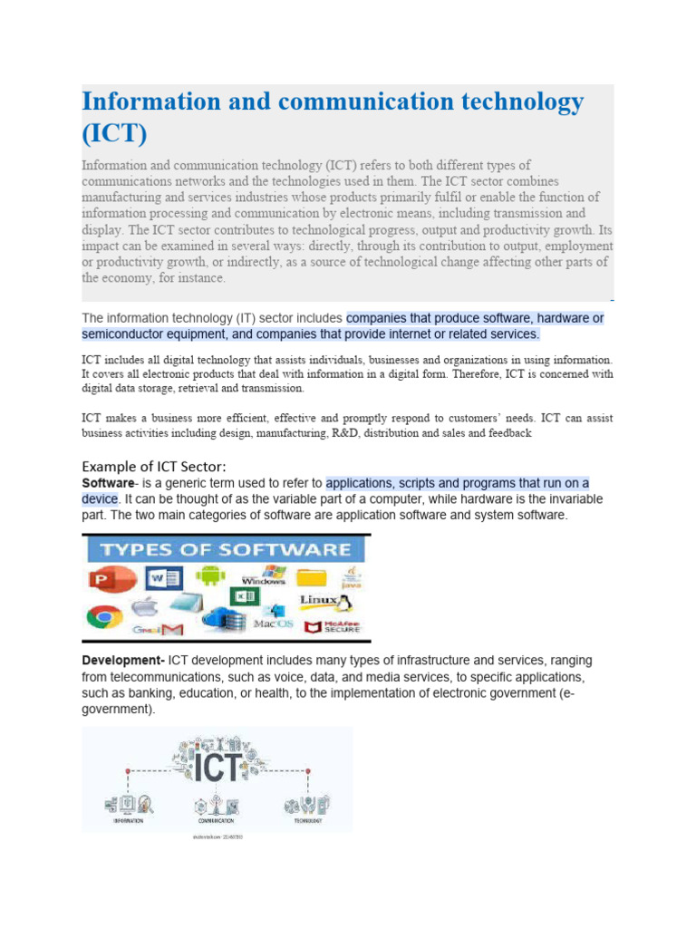 Lesson 1 in ICT FIRST QUARTER | PDF | Information Technology | Information