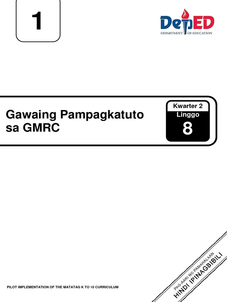 WS GMRC1 Q2 Week8 FINAL | PDF