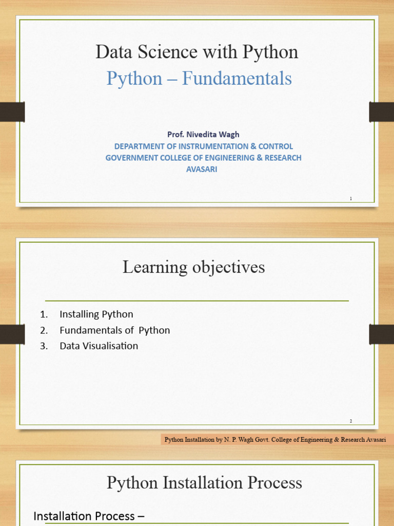 Anaconda Python Installation | PDF | Python (Programming Language) | Information Technology