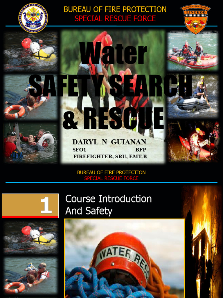 Water Safety & Rescue Training Guide | PDF