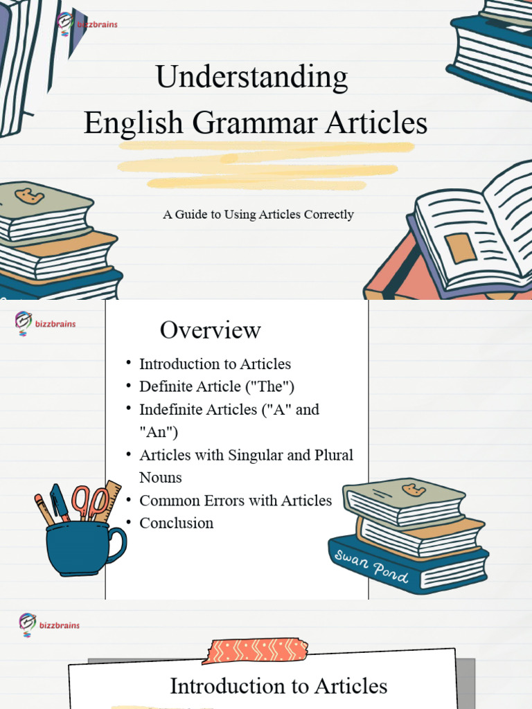 Understanding English Grammar Articles | PDF | Grammatical Number | Noun