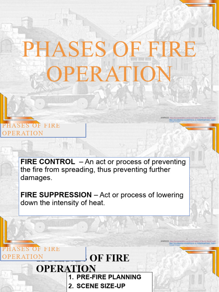 10 Phases of Fire Operation | PDF | Fires | Marine Salvage