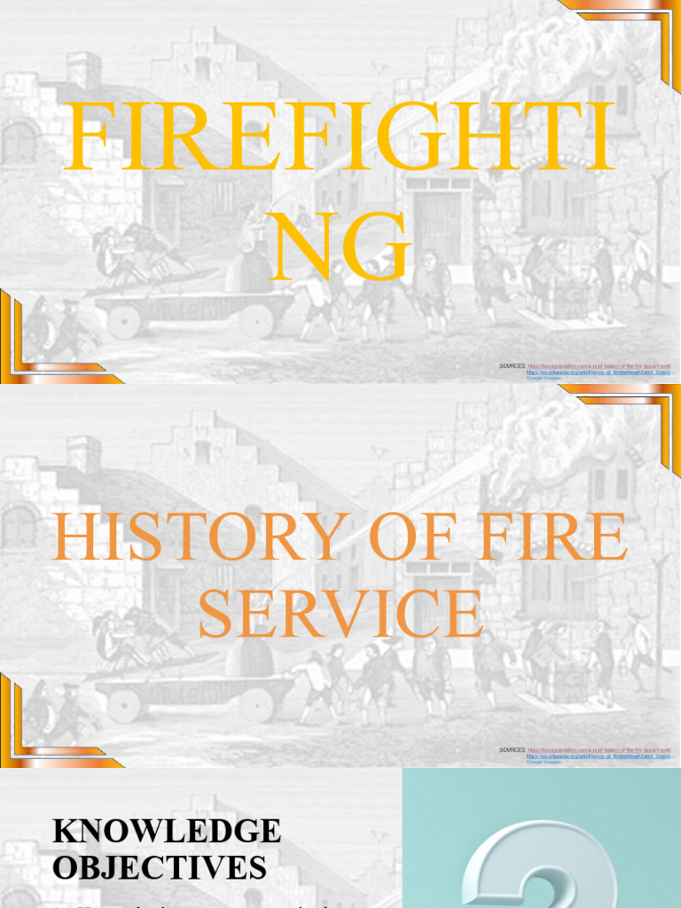 Introduction To Firefighting | PDF | Fires | Combustion