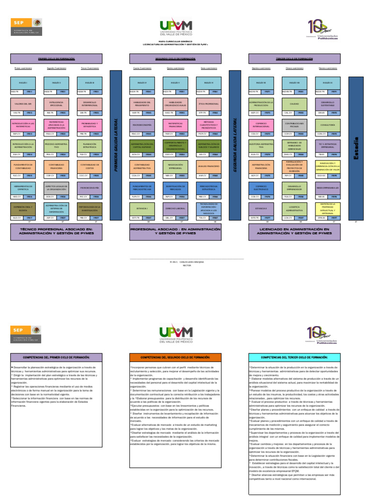 Mapa Curricular Mercadotecnia Estrategica | PDF | Presupuesto | Business