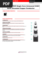 Electrical Cables Size & Current Rating Chart | PDF