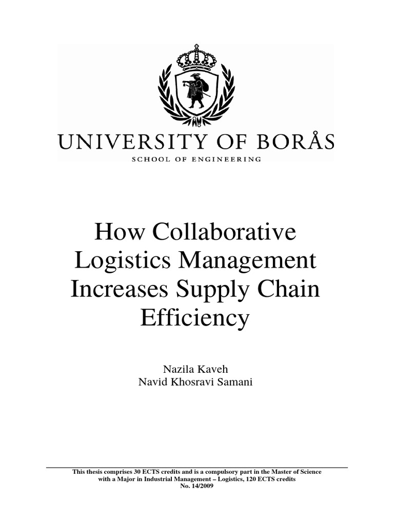 How Collaborative Logistics Management Increases Supply Chain ...