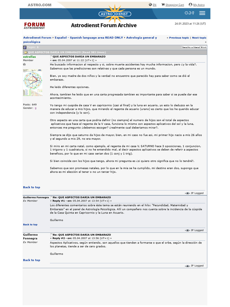Astrodienst Forum Archive: Astrodienst Forum Español - Spanish Language ...