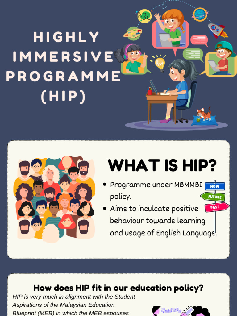 Highly Immersive English Program Overview | PDF | Learning | Cognition