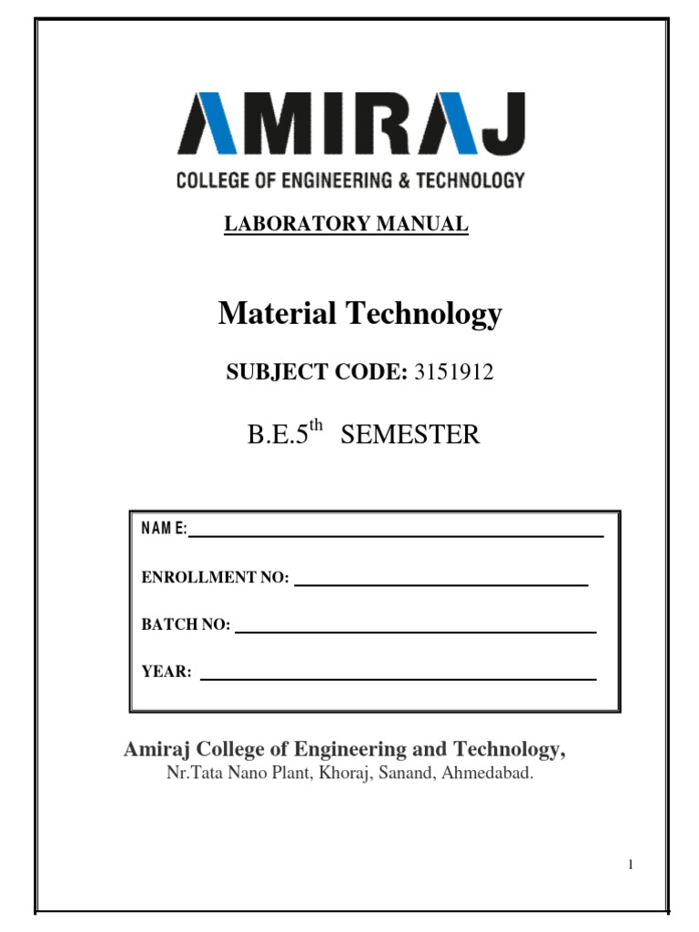 Form and Material Technology | PDF | Welding | Construction