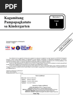 Kindergarten Learning Activity Sheet Q3 Week 2 | PDF
