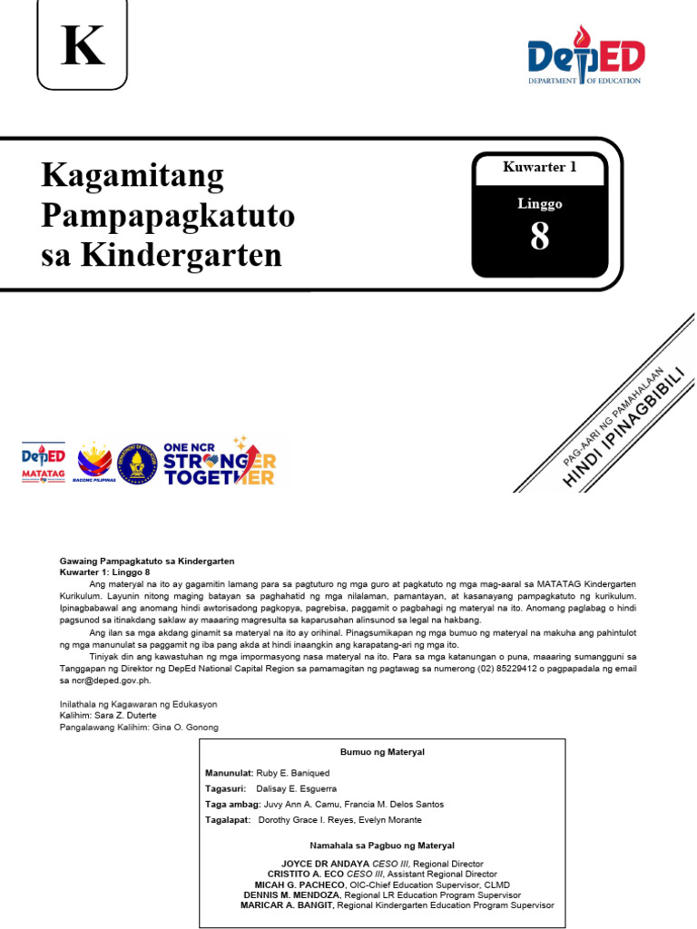 Revisedpdo Matatag Worksheet q1 Week 8 | PDF