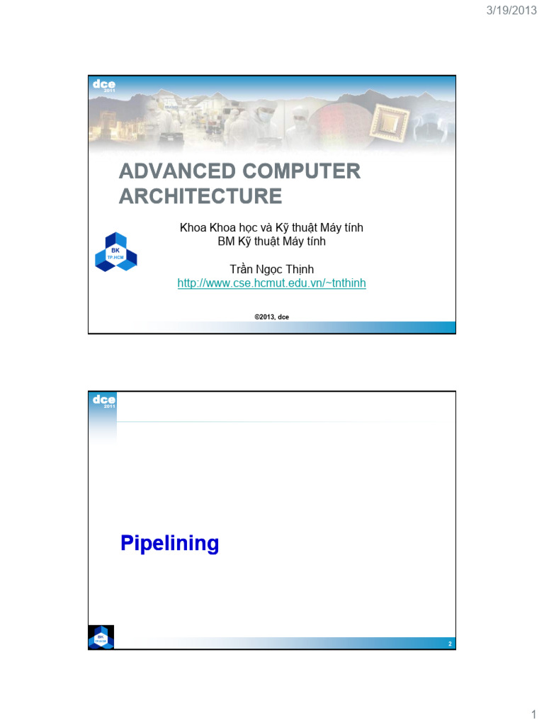 Kien-Truc-May-Tinh-Nang-Cao - Tran-Ngoc-Thinh - Lec03-Pipelining - (Cuuduongthancong - Com ...