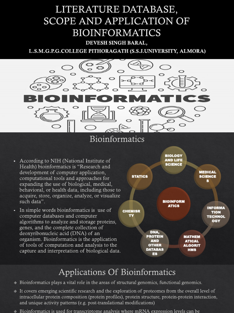 Literature Database | PDF | National Center For Biotechnology ...