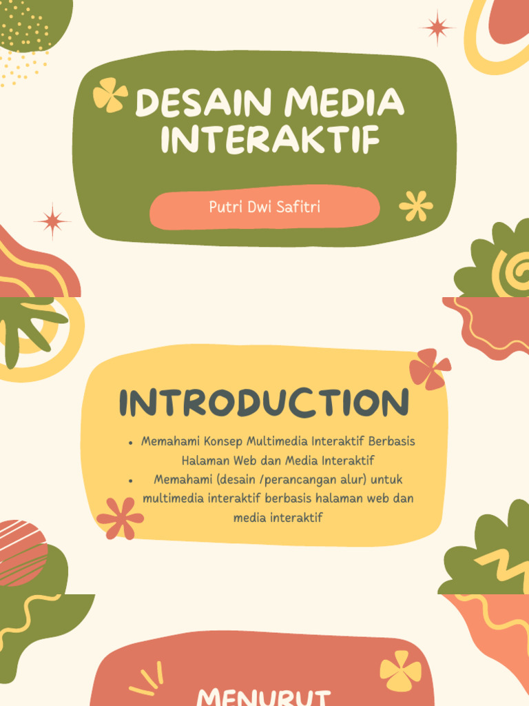 Materi Desain Media Interaktif XII | PDF