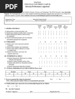Supervisor Feedback on Internship Performance | PDF | Internship | Job ...
