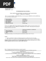 Monthly Interest Certificate Template | PDF
