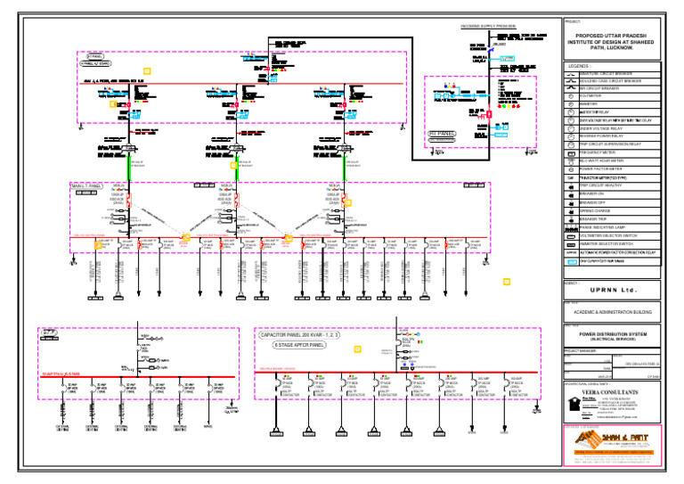 Design Center Layout - Electrical SLD Revised | PDF | Electrical Components | Electrical Engineering