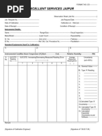 Calibration Plan and Instrument List | PDF | Calibration | Caliber