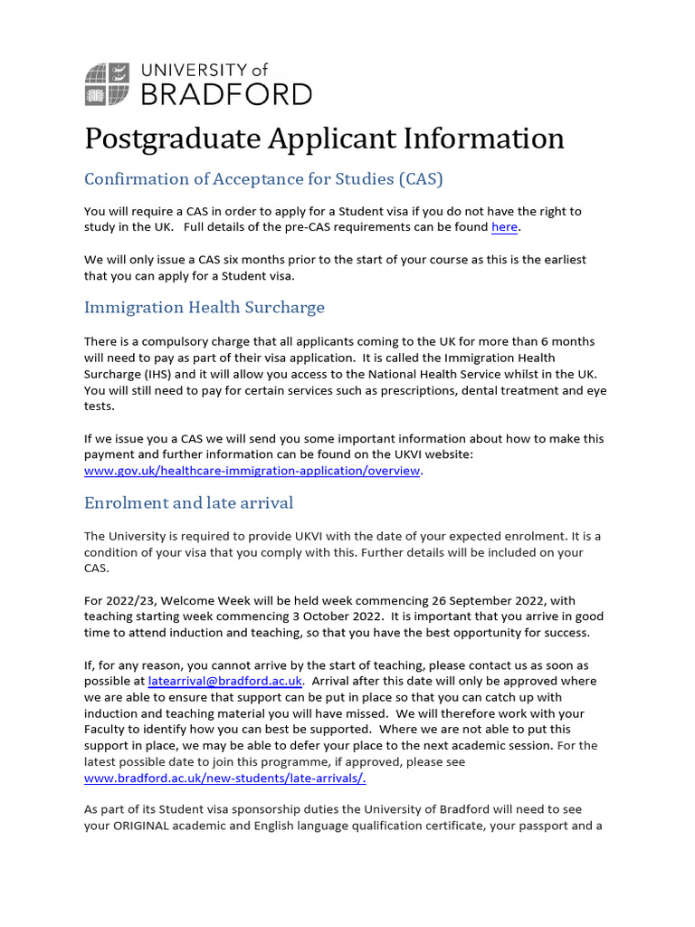 Postgraduate Applicant Information (Int) | PDF | Payments | Debit Card