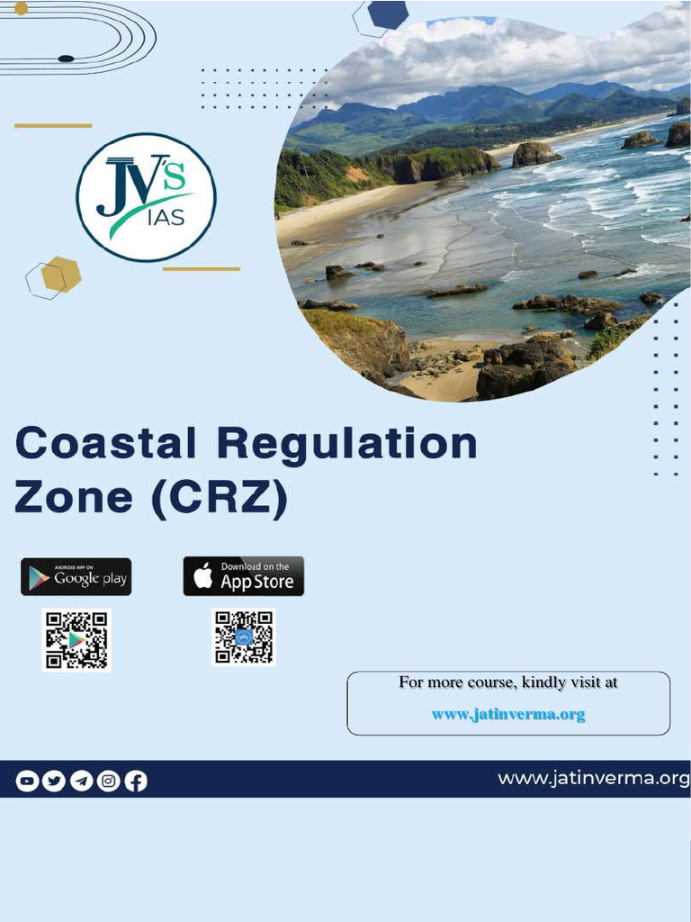 Costal Regulation Zone | PDF | Coast | Earth Sciences