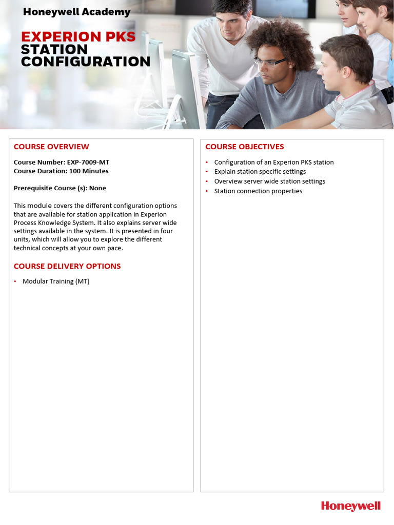 Experion PKS Station Config Guide | PDF