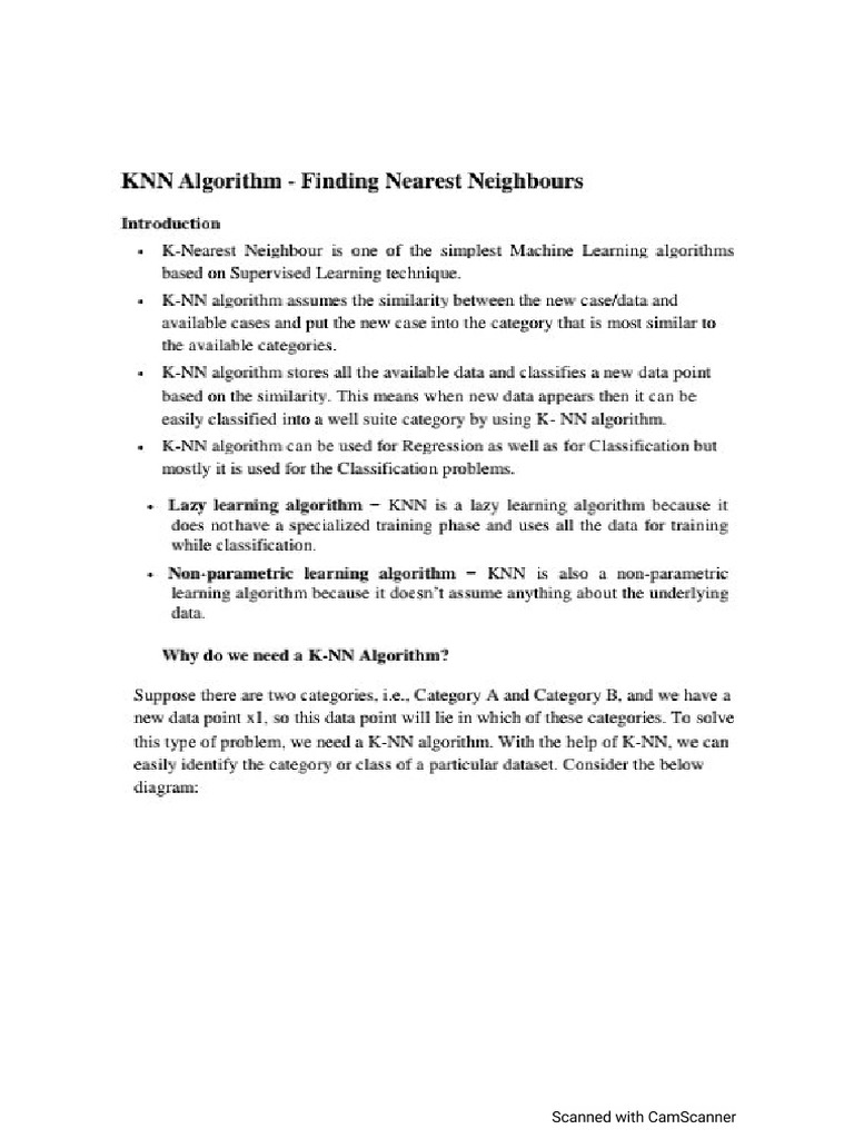 Rad Assignment (KNN) | PDF Rad Assignment (KNN) | PDF