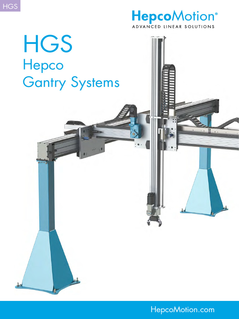 Heavy Duty Gantry Systems Overview | PDF | Bearing (Mechanical) | Gear