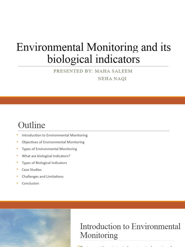 Environmental Monitoring | PDF | Environmental Monitoring | Ecosystem