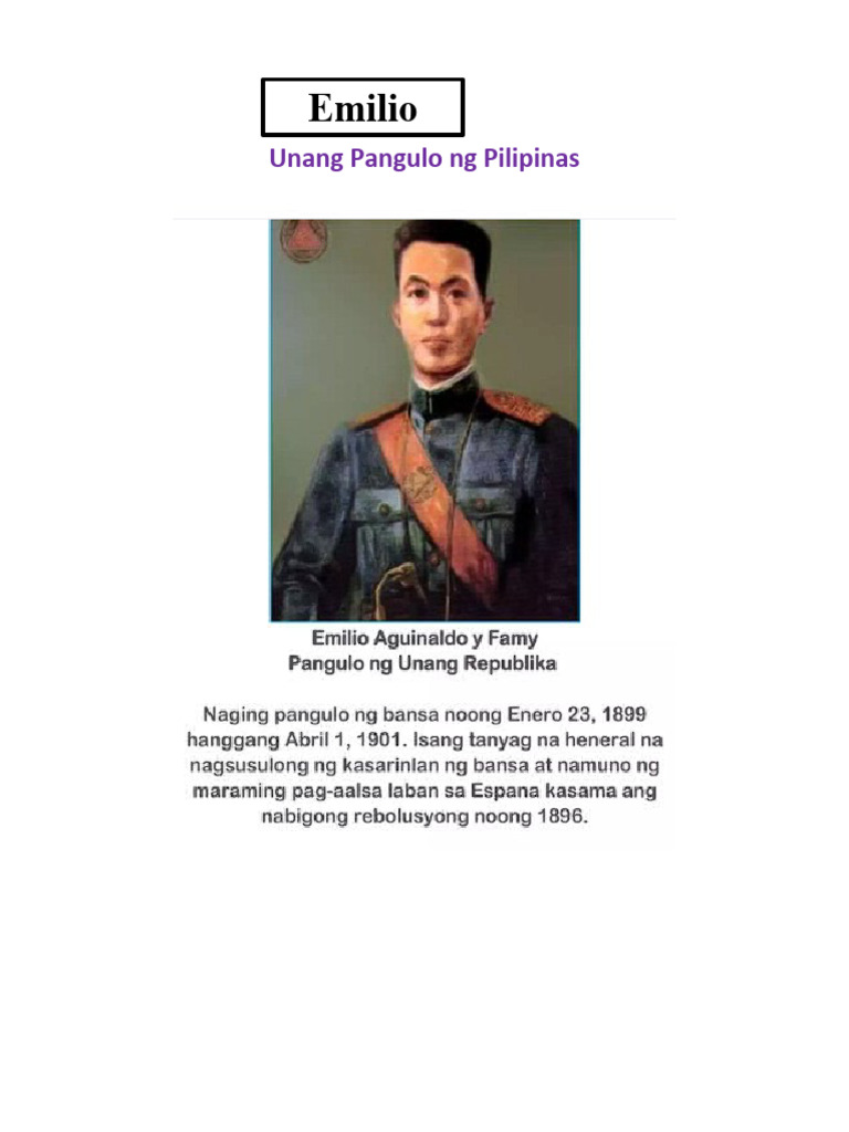 Mga Pangulo | PDF
