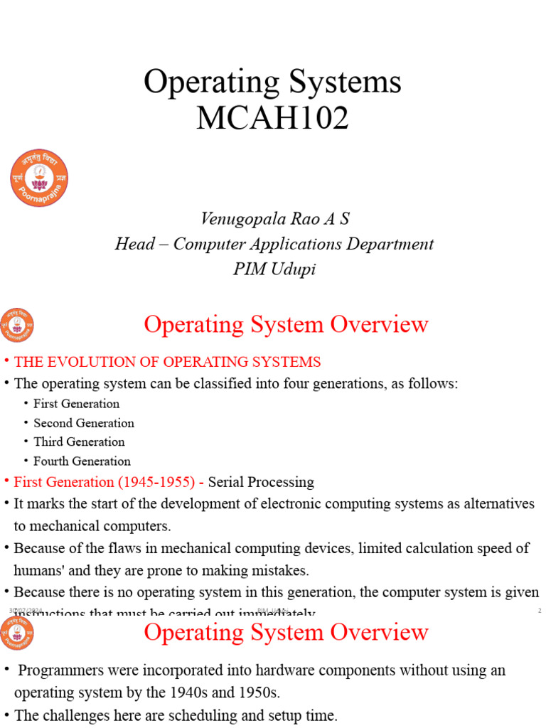 Class 4 | PDF | Operating System | Computer Data Storage