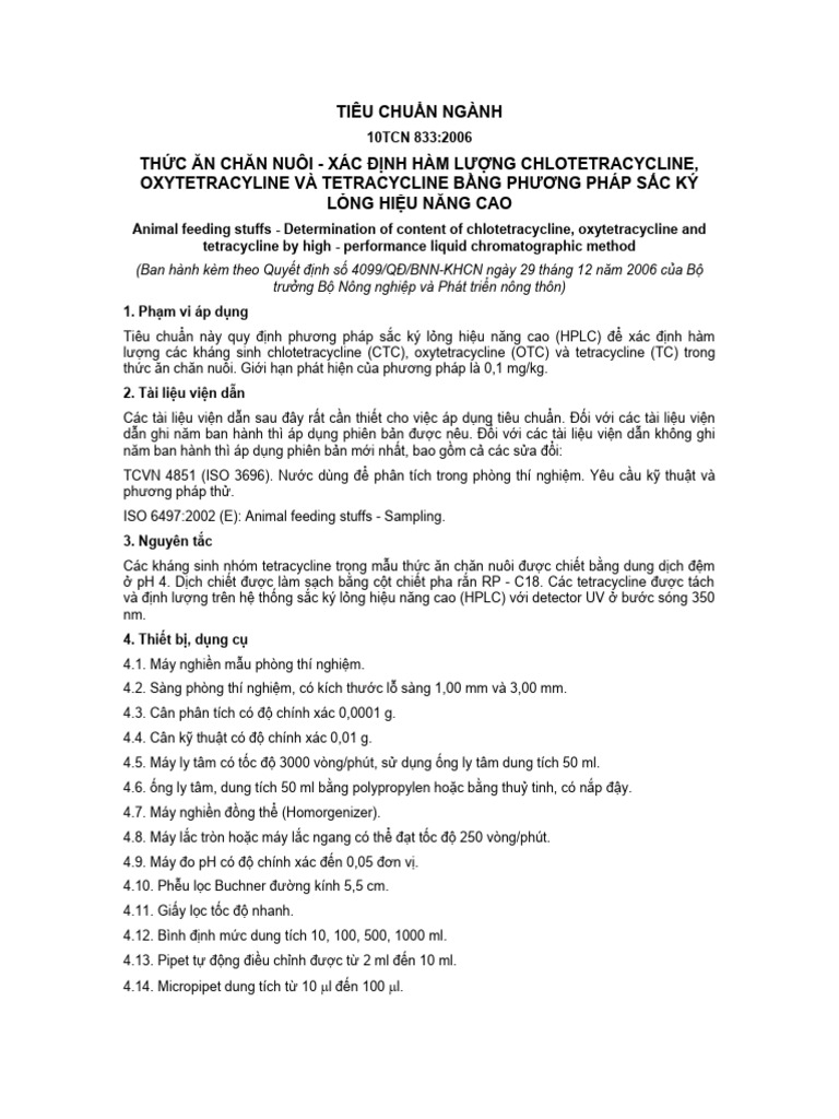 10 TCN 833-2006 | PDF