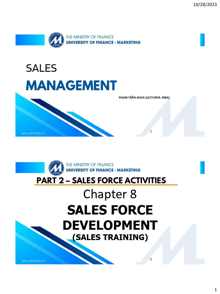 QTBH C8 Slide | PDF | Sales | Marketing