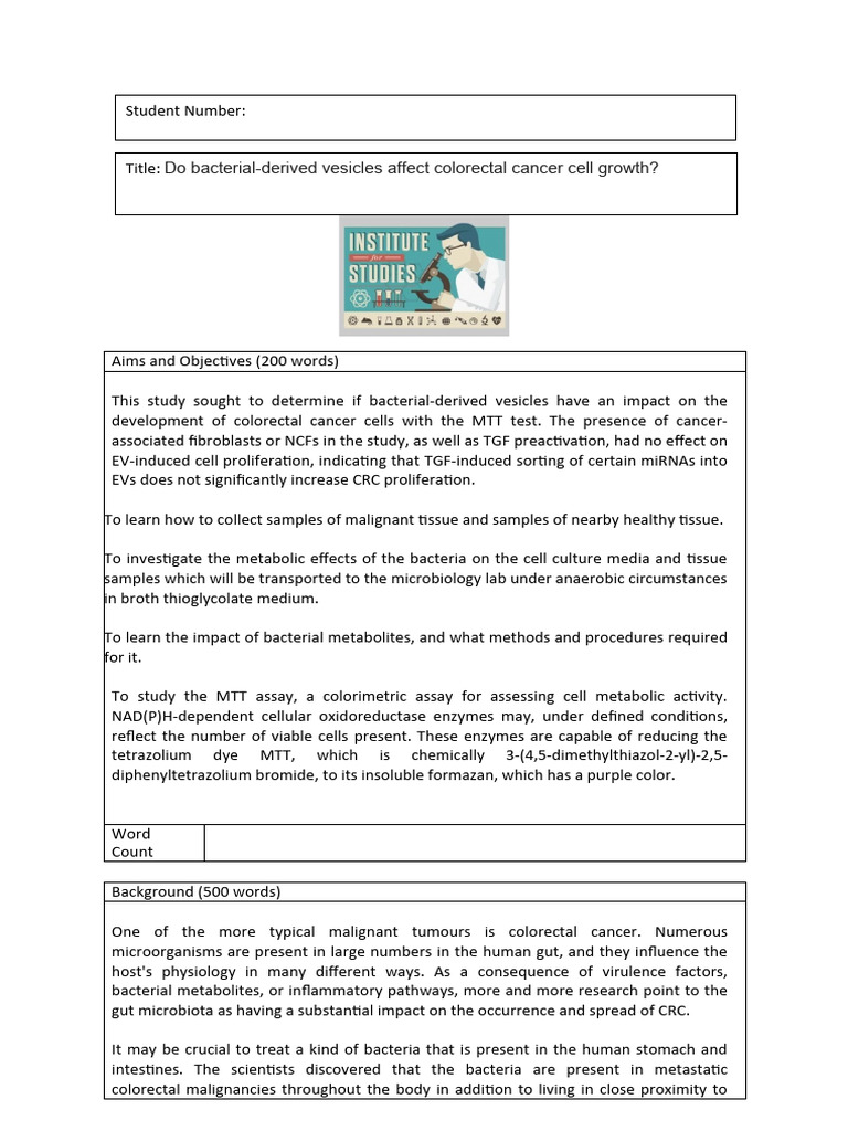 Rutu - Grant Proposal Information - 2022 - 2023 - 221124 - 161335 | PDF | Biology