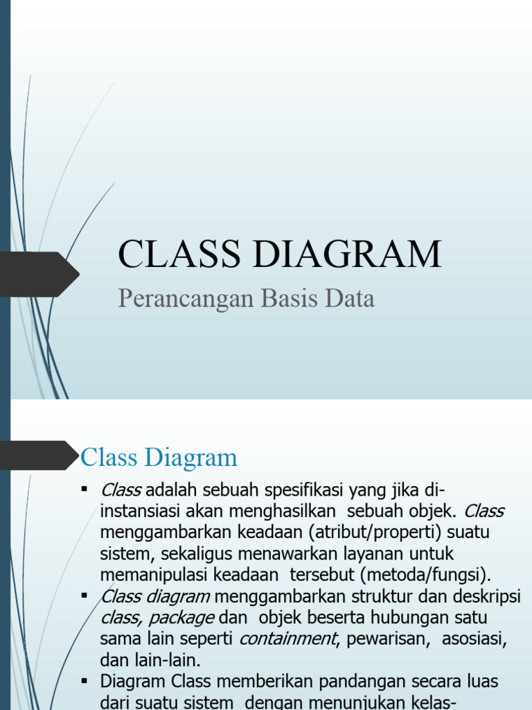 UML - Class Diagram | PDF