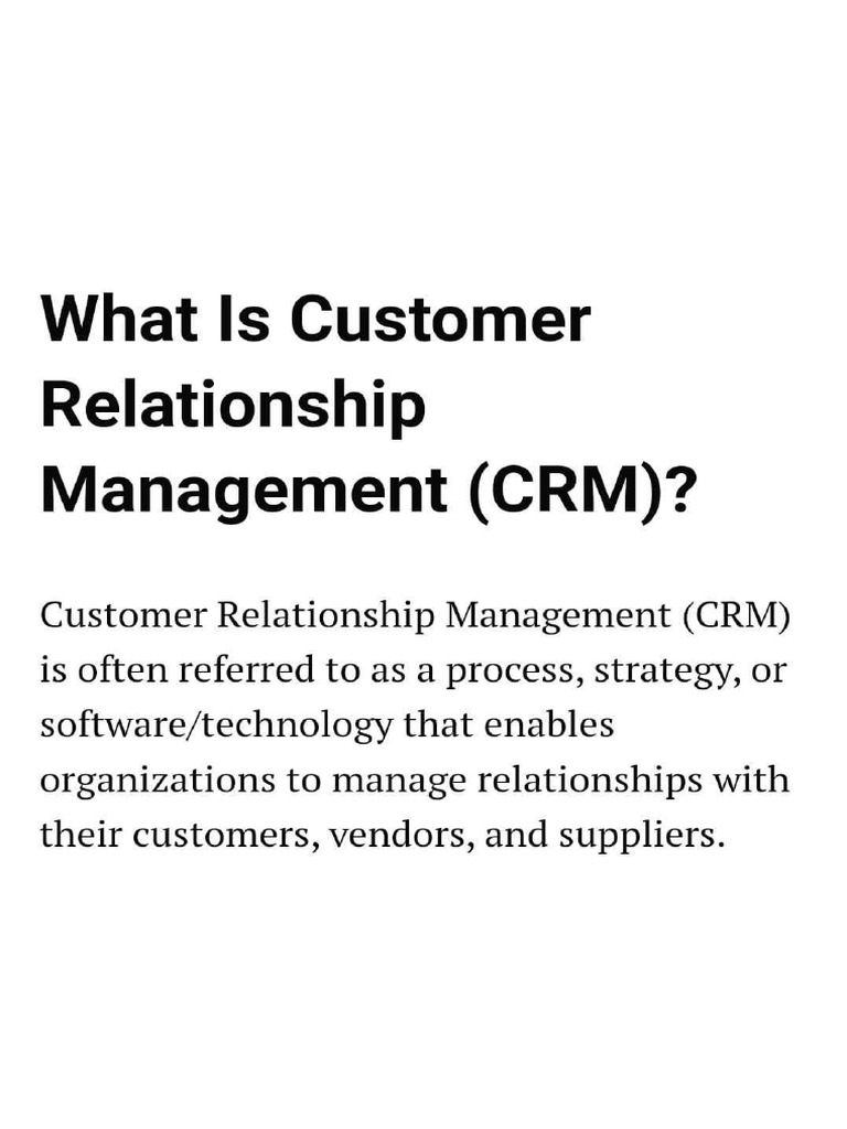 Crm Pdf