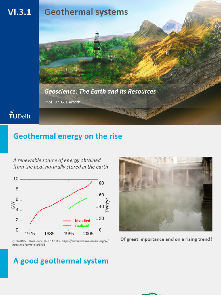 GEO101x 2016 VI.3.1 Geothermal Systems-Slides | PDF | Geothermal Energy ...