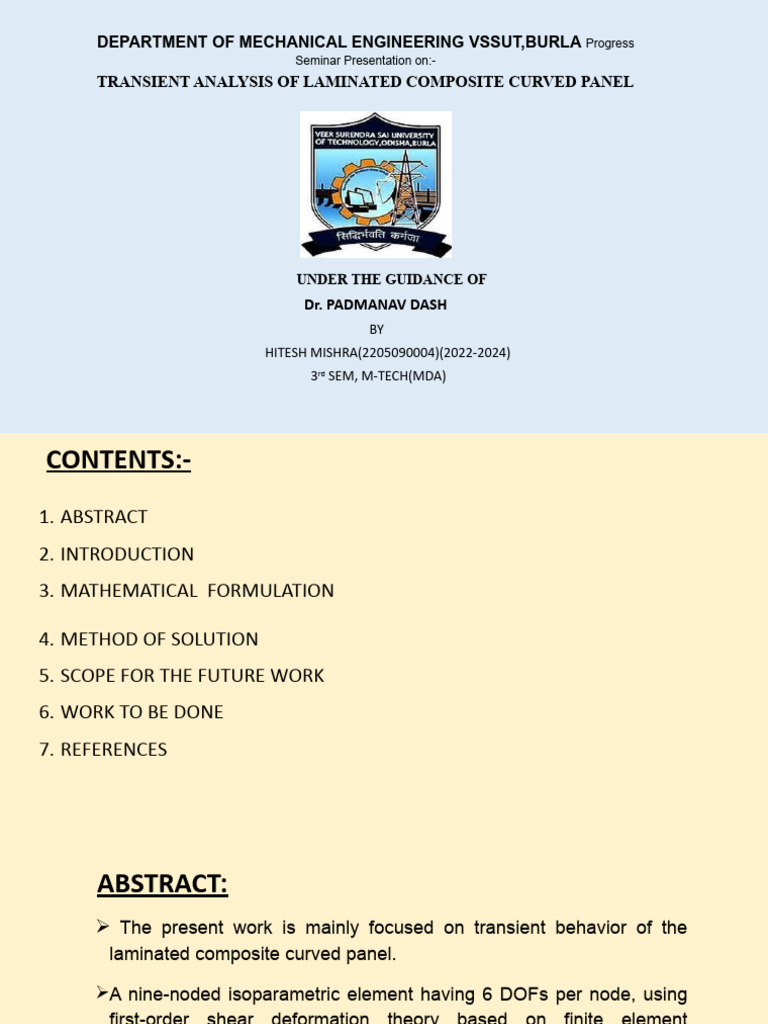 Hitesh Mishra 3rd Sem Thesis | PDF | Composite Material | Mechanical ...