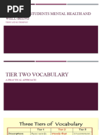 Tier 2 Vocabulary List by Grade Level INTERACTIVE | PDF