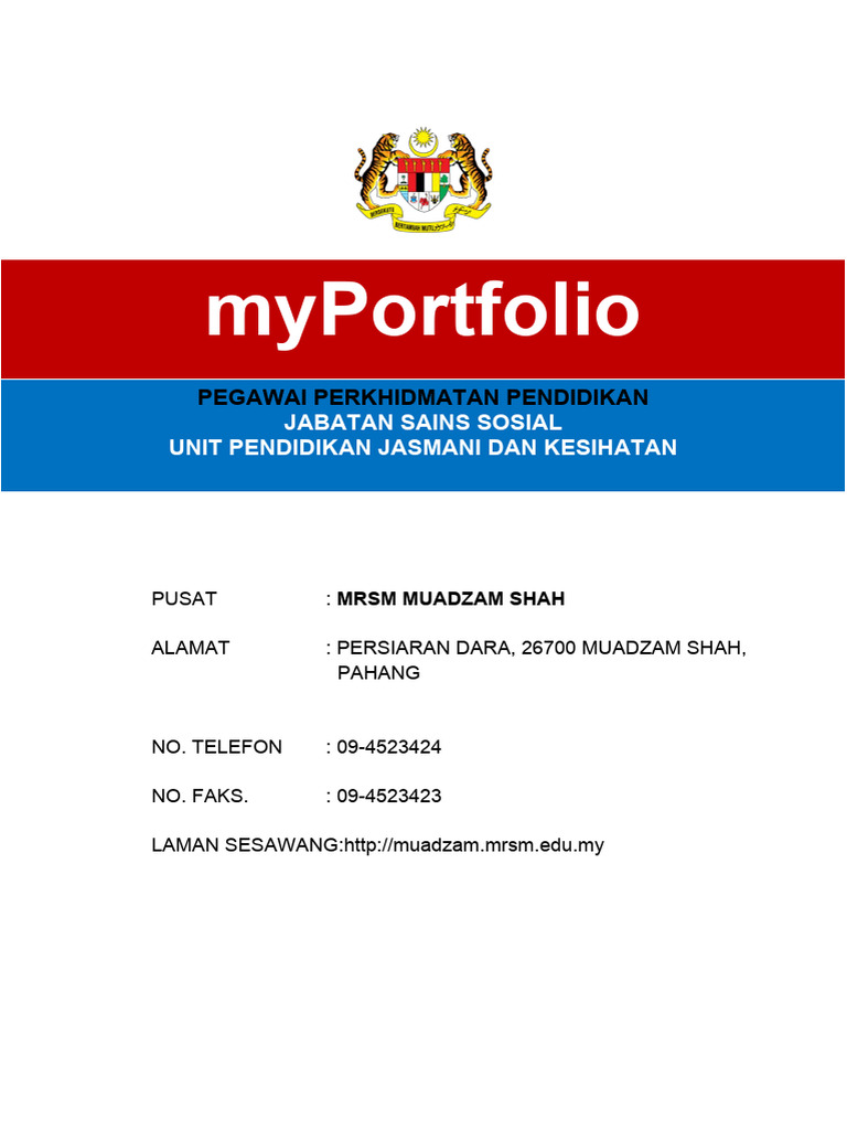 1 - PJK Portfolio Saiful | PDF